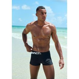 Bench. Herren Boxer-Badehose mit Bench-Schriftzug schwarz 7, N-Gr