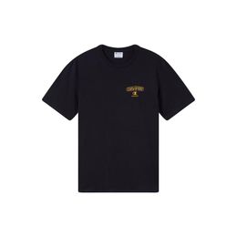 Champion Herren T-Shirt &raquo;Graphic Tee&laquo; Kurzarm, mit Rundhalsausschnitt, aus Baumwolle, gerader Abschluss schwarz XL