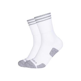 Camano Herren Socken 2 Paar wei&szlig; 43-46