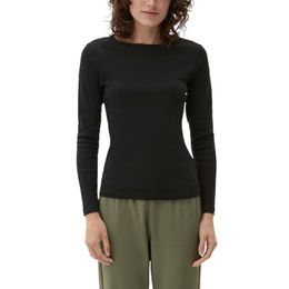 s.Oliver Damen s.Oliver Langarmshirt mit U-Boot-Ausschnitt grau 38