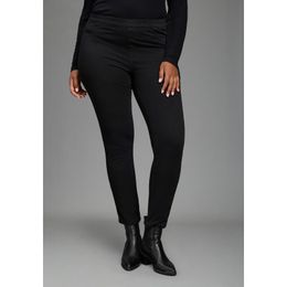 Laura Scott Curve Damen Laura Scott CURVE Jeansjeggings &raquo;Gro&szlig;e Gr&ouml;&szlig;en, im 4 Way Stretch, Quer- und L&auml;ngselastisch&laquo; mit Eingrifftaschen, Ges&auml;&szlig;taschen 