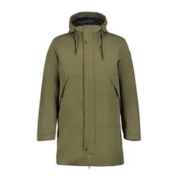 Icepeak Damen 3-in-1-Funktionsjacke &raquo;H FUNKTIONSJACKE AIKAS&laquo; mit Kapuze mit wasserdicht verschwei&szlig;ten Hauptn&auml;hten, Wassers&auml;ule 10.000 mm gr&uuml;n 48