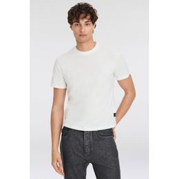 Replay Herren T-Shirt &raquo;mit Logostickerei auf der Brust&laquo; wei&szlig; XXL