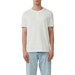 s.Oliver Herren s.Oliver T-Shirt mit Logo Print wei&szlig; M