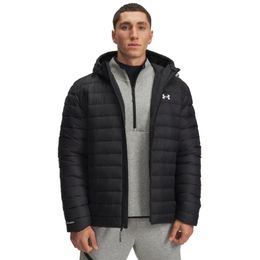 Under Armour Herren Steppjacke &raquo;UA SPORTSWEAR INS JKT&laquo; mit wasserabweisender UA Storm Technologie, atmungsaktiv schwarz L