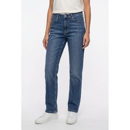 Marc O'Polo Marc O'polo Denim Damen Marc O'Polo DENIM Gerade Jeans Model Olina straight aus hochwertigem Baumwoll-Stretch blau 25, L&auml;nge 32