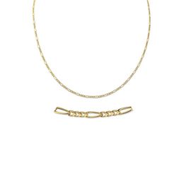 Firetti Herren Collierkettchen &raquo;Schmuck Geschenk Gold 333 oder 585 Figarokettengl. in mehreren Breiten&laquo; Made in Germany gold 45, Gelbgold 333, B: 