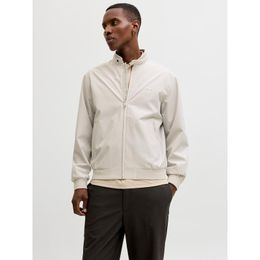 Jack & Jones Jack & Jones Herren Bomberjacke &raquo;JPRBLUBRAD BOMBER JACKET SN&laquo; Materialmix, regular fit wei&szlig; XS