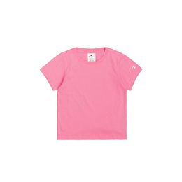 Champion M&auml;dchen T-Shirt &raquo;Graphic&laquo; mit Badge-Applikation, aus Baumwolle pink XL (164/170)
