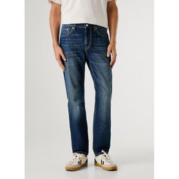 Pepe Jeans Herren 5-Pocket-Jeans &raquo;BYRON FS MIDNIGHT FADE&laquo; Regular Waist blau 34, L&auml;nge 32