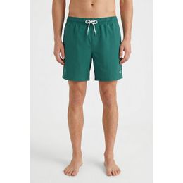 O`Neill O'neill Herren O'Neill Badeshorts &raquo;O'NEILL VERT 16'' SWIMSHORTS&laquo; mit seitlichen Eingrifftaschen und Ges&auml;&szlig;tasche, normaler Schnitt gr&uuml;n M, N-Gr