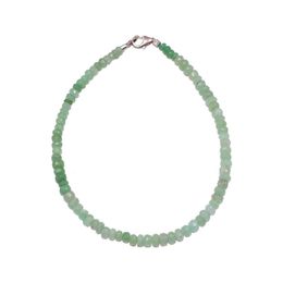Firetti Damen Armband &raquo;Schmuck Geschenk Silber 925 Armschmuck Armkette Edelstein&laquo; Made in Germany - mit Chrysopras bunt 17, Silber 925 (Sterlingsilber