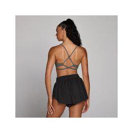 Myprotein MP Damen Tempo Adjustable Strappy Back Sports Bra &ndash; Dunkelgrau - XXL
