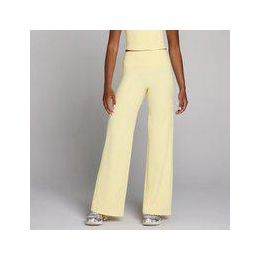 Myprotein MP Damen Tempo Wide Leg Leggings &ndash; Buttercreme - S