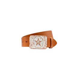 Rettungsring G&uuml;rtel Damen Lederg&uuml;rtel braun 110