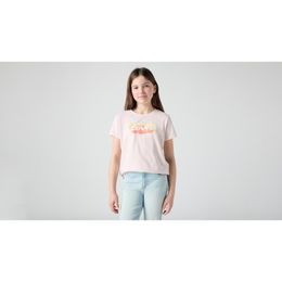 Levi's Kids M&auml;dchen Levi's Kids T-Shirt &raquo;LVG STRAWBERRY SS BATWING TEE&laquo; mit Logo Print rosa 8 (128)