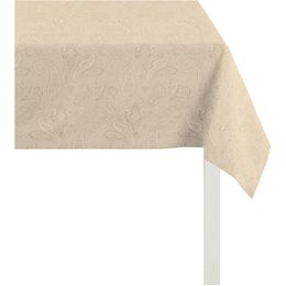 Apelt Tischdecke &raquo;3313 INDIAN SUMMER&laquo; Herbstzeit, Herbstdeko beige Polyester, Viskose B/L: 100cm x 100cm, 1 Stk., quadratisch