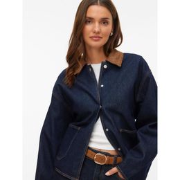 V&eacute;ro Moda Vero Moda Damen Jeansjacke &raquo;VMNOVIE LS DENIM BARN JACKET SI346&laquo; L