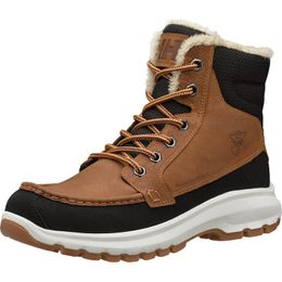 Helly Hansen Herren Winterstiefel &raquo;GARIBALDI V3&laquo; wasserdichtes Leder, gef&uuml;ttert, Schn&uuml;rstiefel, Winterschuhe 40