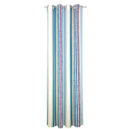 WIRTH Vorhang &raquo;Soliera&laquo; &Ouml;sen 1 Stk. tlg. blau Polyester 255cm, &Ouml;sen, 135cm