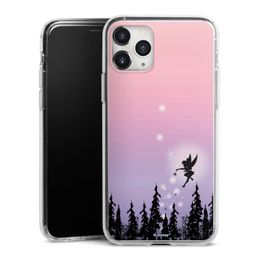 DeinDesign iPhone 11 Pro Max Handy Silikon H&uuml;lle Case transparent Handyh&uuml;lle Tinkerbells Official Licensed Product Disney Silikon Case
