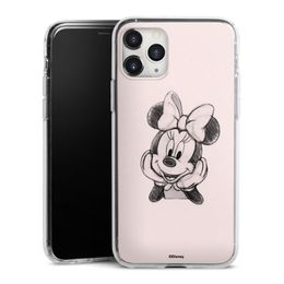 DeinDesign iPhone 11 Pro Max Handy Silikon H&uuml;lle Case transparent Handyh&uuml;lle Official Licensed Product Disney Minnie Mouse Silikon Case