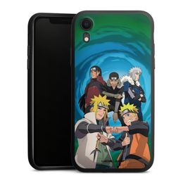 DeinDesign iPhone Xr Handy Premium Silikon H&uuml;lle Handyh&uuml;lle schwarz Case Hokage Official Licensed Product Naruto Shippuden Silikon Premium Case