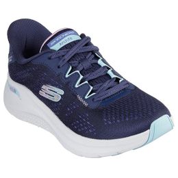 Skechers Damen Slip-On Sneaker &raquo;ARCH FIT 2.0&laquo; , Freizeitschuh mit Slip-ins mit Schn&uuml;rung blau 41