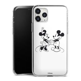 DeinDesign iPhone 11 Pro Max Handy Silikon H&uuml;lle Case transparent Handyh&uuml;lle Valentine'S Day Disney Silikon Case