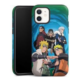 DeinDesign iPhone 12 Handy Panzer Handyh&uuml;lle robuste Outdoor H&uuml;lle Schutzh&uuml;lle matt Hokage Naruto Shippuden Official Licensed Product Tough Case