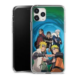 DeinDesign iPhone 11 Pro Max Handy Silikon H&uuml;lle Case transparent Handyh&uuml;lle Hokage Official Licensed Product Naruto Shippuden Silikon Case