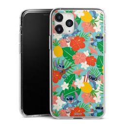DeinDesign iPhone 11 Pro Max Handy Silikon H&uuml;lle Case transparent Handyh&uuml;lle Disney Movie Lilo & Stitch Silikon Case