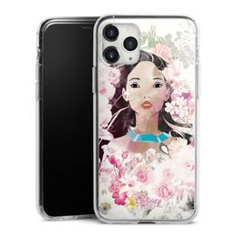 DeinDesign iPhone 11 Pro Max Handy Silikon H&uuml;lle Case transparent Handyh&uuml;lle Disney Pocahontas Official Licensed Product Silikon Case