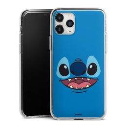 DeinDesign iPhone 11 Pro Max Handy Silikon H&uuml;lle Case transparent Handyh&uuml;lle Official Licensed Product Disney Lilo & Stitch Silikon Case