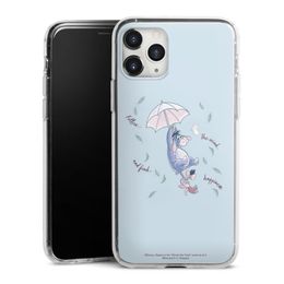 DeinDesign iPhone 11 Pro Max Handy Silikon H&uuml;lle Case transparent Handyh&uuml;lle Winnie The Pooh Eeyore Official Licensed Product Disney Silikon Case