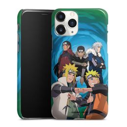 DeinDesign iPhone 11 Pro Handy Premium Case Smartphone Handyh&uuml;lle Schutzh&uuml;lle gl&auml;nzend Naruto Shippuden Hokage Official Licensed Product Premium Case