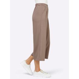 Heine Damen Culotte, Braun, Gr. 52, 7/8-Hose, Material: Modal