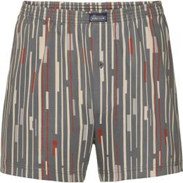 KINGsCLUB Herren Boxershorts, grau-bedruckt, Gr&ouml;&szlig;e 12