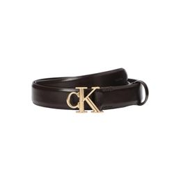Calvin Klein G&uuml;rtel Damen Gr&ouml;&szlig;e 80 dunkelbraun