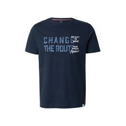 Lerros T-Shirt 'SERAFINO' Herren Gr&ouml;&szlig;e S navy / himmelblau / wei&szlig;
