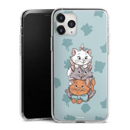 DeinDesign iPhone 11 Pro Max Handy Silikon H&uuml;lle Case transparent Handyh&uuml;lle Aristocats Cat Disney Silikon Case