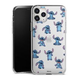 DeinDesign iPhone 11 Pro Max Handy Silikon H&uuml;lle Case transparent Handyh&uuml;lle Lilo & Stitch Disney Official Licensed Product Silikon Case