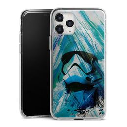 DeinDesign iPhone 11 Pro Max Handy Silikon H&uuml;lle Case transparent Handyh&uuml;lle Colourful Stormtrooper Star Wars Silikon Case