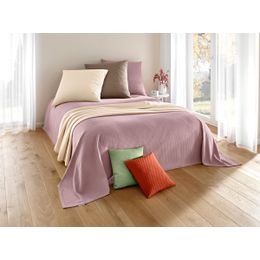 Pereira da Cunha Tagesdecke, mauve, Gr&ouml;&szlig;e 240x210 cm