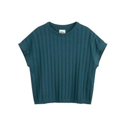 Mela Pullover 'Bhari' Damen Gr&ouml;&szlig;e S cyanblau