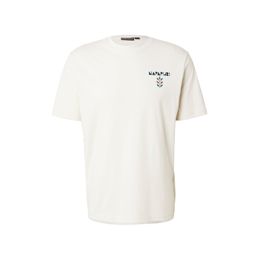 Napapijri T-Shirt 'S-SWHOL' Herren Gr&ouml;&szlig;e S hellblau / tanne / dunkelorange / wei&szlig;