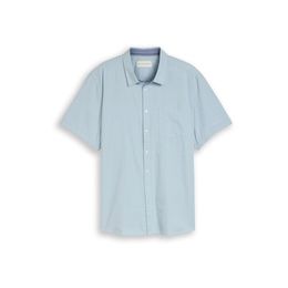 Tom Tailor Men + Button Up Shirt male size 5XL Pastel blue