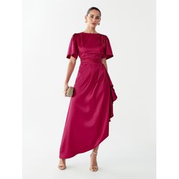 Willa Kleid 'NARISSA' Damen Gr&ouml;&szlig;e 36 dunkelpink Sommerkleid
