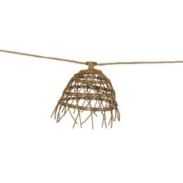 Newgarden Lichterkette Alma, Braun, Kunststoff, 800 cm, kabelloses Laden, LED-Leuchtmittel austauschbar, integrierte Steckdose, kabellos, aufladbar &uuml;ber Usb, Lampen & Leuchten, Innenbeleuchtung, Dekoleuchten, Lichterketten