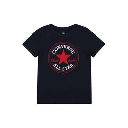 CONVERSE Shirt boy size 104/110 Night blue / Red / White